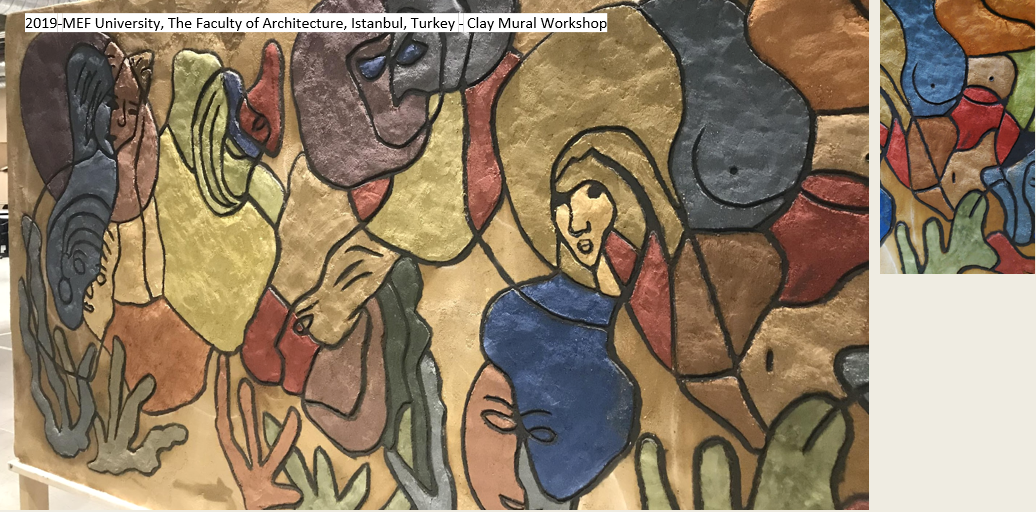 Clay Mural Workshop at Manifesta – GAIA Kosovo